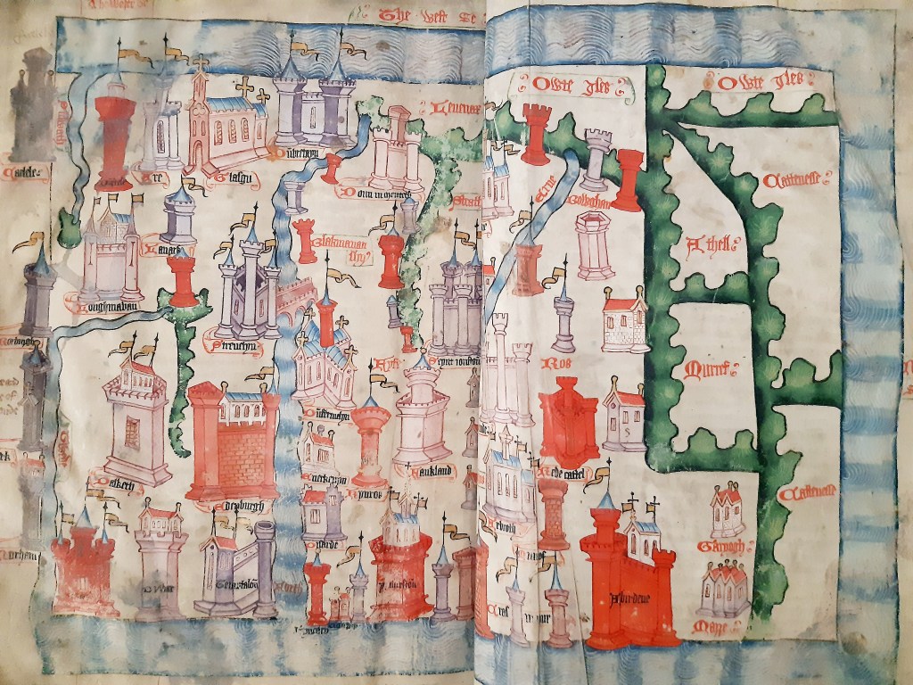 First Detailed Map of Scotland – Scottish Adventures – in a van